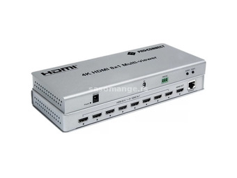 PROCONNECT Multi-Viewer 8x1 HDMI1.4 HDCP 1.4 4K audio out IR