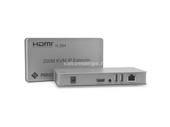 PROCONNECT Extender HDMI Over IP KVM USB IR 200m-ig