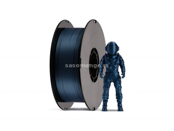 Silk PLA Filament 1000g Metal Blue