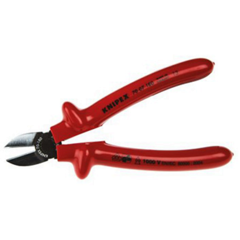 Knipex – Bočne sečice izolovane 180mm – 70 07 180