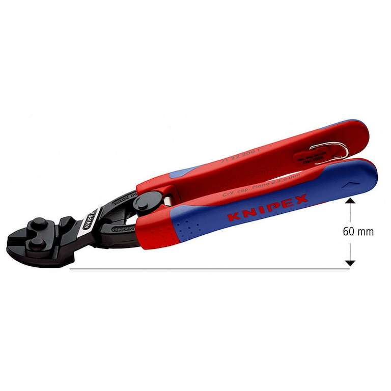 Knipex – Sečice CoBolt® 200mm – 71 22 200 T BK