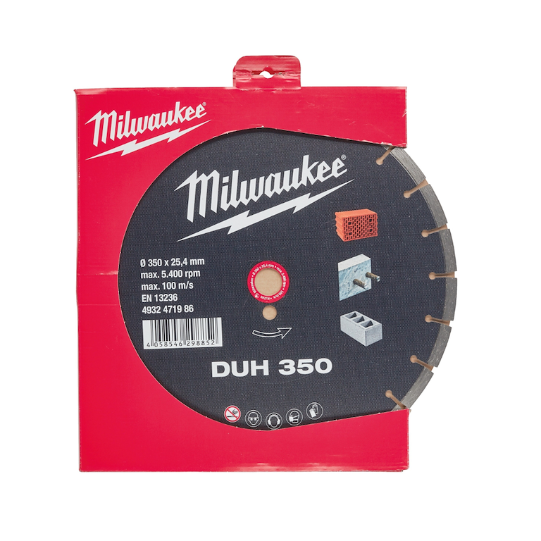 Milwaukee – Dijamantska ploča za sečenje DUT 180 x 22.23 mm – 4932399528