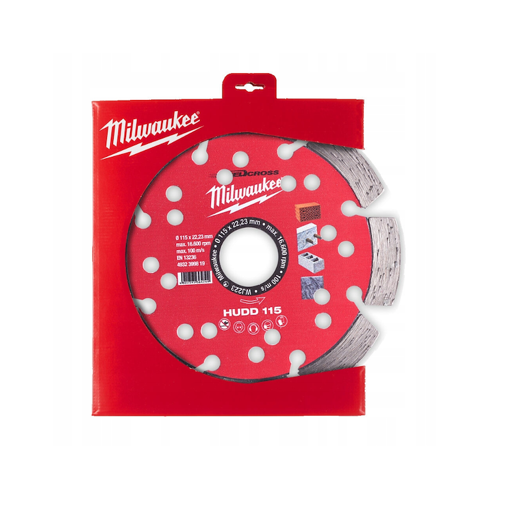 Milwaukee – Dijamantski rezni disk HUDD 115 x 22,23 Speedcross – 4932399819