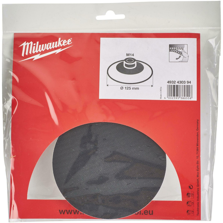 Milwaukee Disk za poliranje sa navojem M14, 125 mm, 4932430394