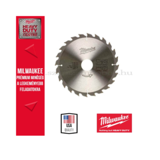 Milwaukee List kružne testere za drvo, 165 x 30 mm, 24 zuba, 4932399909