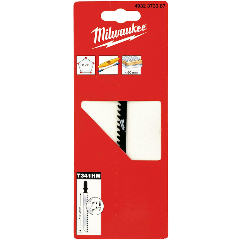 Milwaukee List ubodne testere sa karbidom za plastiku, 105 mm, 4932373387