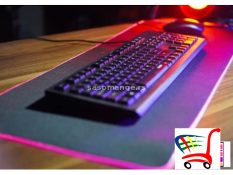 RGB VELIKA PODLOGA za MIS I TASTATURU-RGB Svetleca Podloga - RGB VELIKA PODLOGA za MIS I TASTATUR...