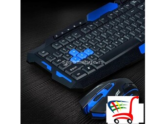 Bežična HK8100 Generička Tastatura 2.4GHz + MIŠ - Bežična HK8100 Generička Tastatura 2.4GHz + MIŠ