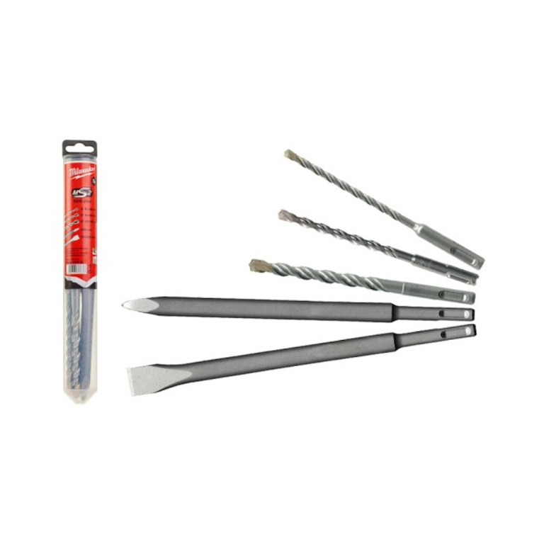 Milwaukee Set SDS-Plus M2 burgija i dleta, 6 – 10 mm, 4932430002