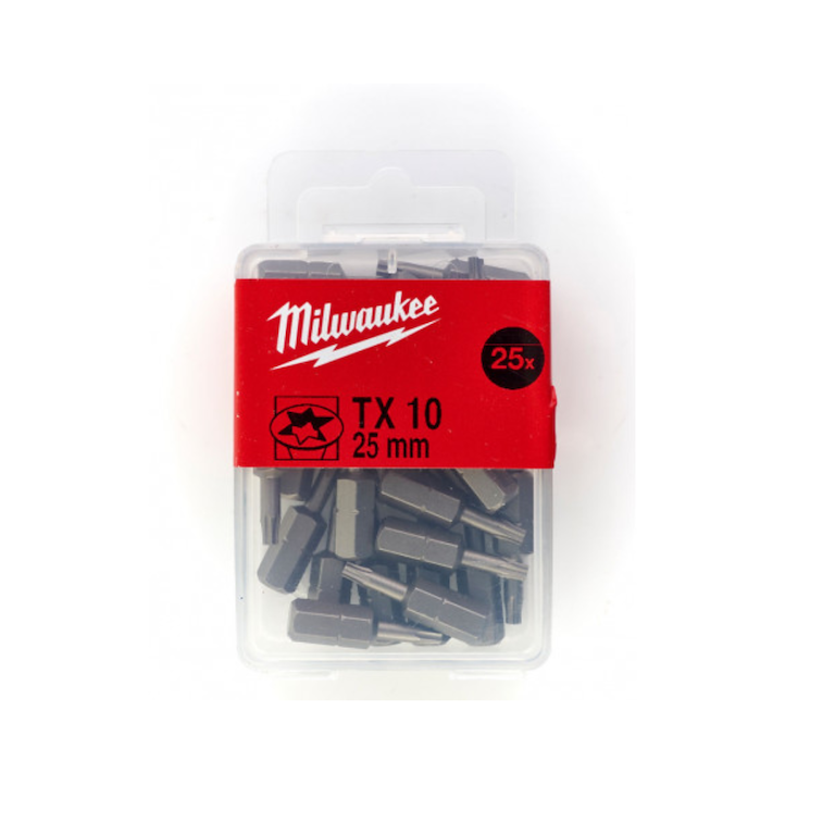 Milwaukee Set udarnih bitova, TX10 x 25 mm, 25 kom, 4932399594