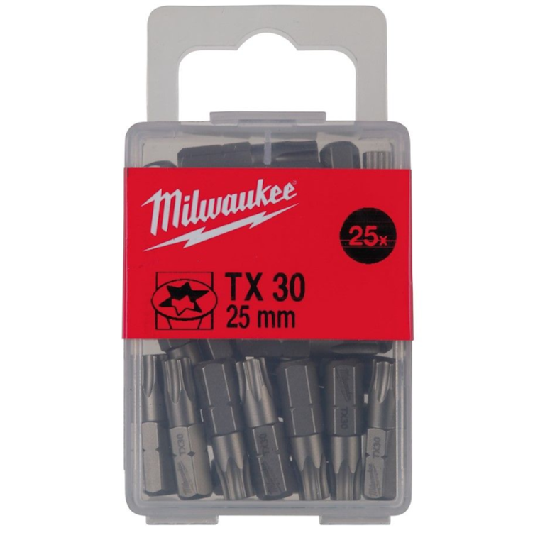 Milwaukee Set udarnih bitova, TX30 x 25 mm, 25 kom, 4932399599