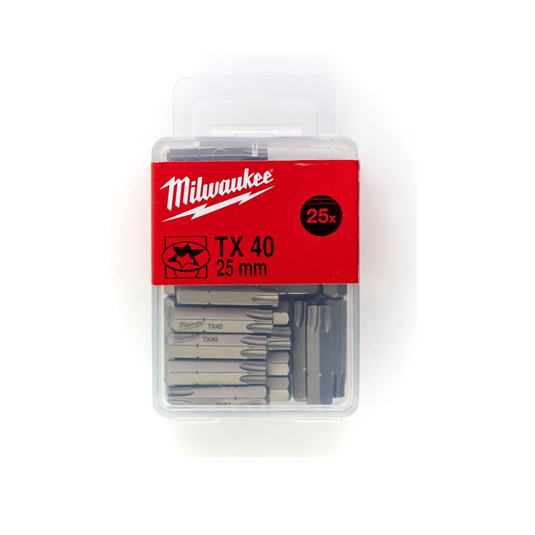 Milwaukee Set udarnih bitova, TX40 x 25 mm, 25 kom, 4932399600