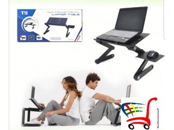 Sto za laptop T9 sa kulerom - sto za lap top - Sto za laptop T9 sa kulerom - sto za lap top