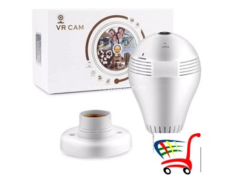 Kamera sijalica - IP WI FI Kamera - VR Cam - Kamera sijalica - IP WI FI Kamera - VR Cam