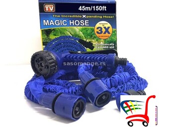 Magicno crevo za vodu sa prskalicom Magic hose 45m - Magicno crevo za vodu sa prskalicom Magic ho...