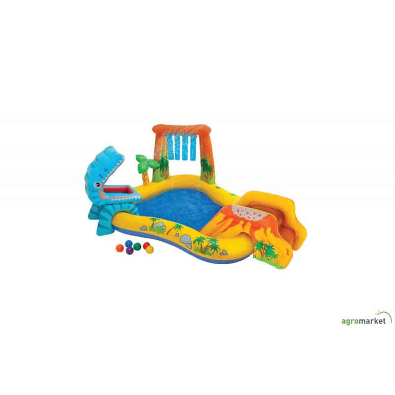 Intex dečji bazen 2.49 x 1.91 x 1.09 Dinosaurus Play Centre