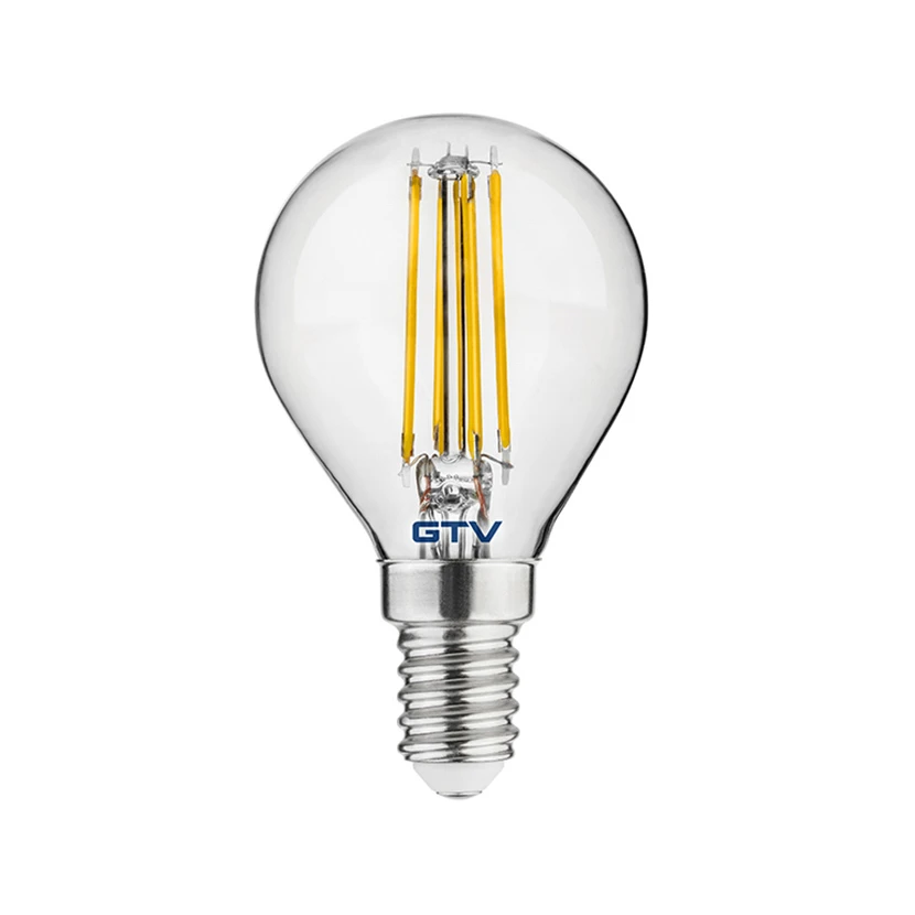 LED SIJALICA E14 4.0W C45 FILAMENT 3000K 400lm GTV LED OUTLET LD-G45FL4-30