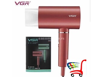 fen za kosu / fen za sušenje kose VGR431 crveni - fen za kosu / fen za sušenje kose VGR431 crveni