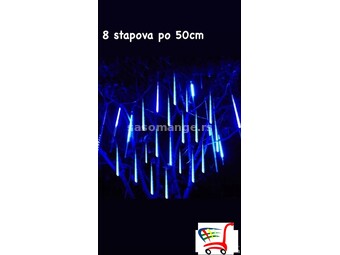 Meteorska kisa Plava 8 stapova po 50cm duzine POSLEDNJI - Meteorska kisa Plava 8 stapova po 50cm ...