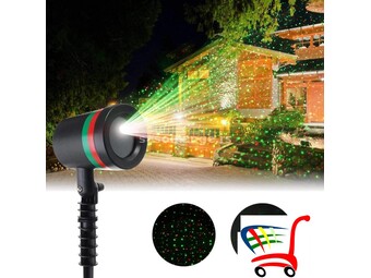 Laser projektor vodootporni zvezdani tus - Laser projektor vodootporni zvezdani tus