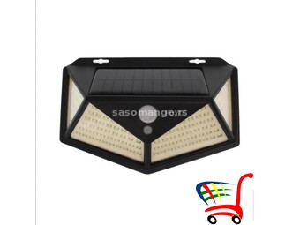 Lad lampa solarna sa 114 dioda - 30 wati - Lad lampa solarna sa 114 dioda - 30 wati