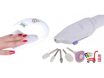 Nail decorator - set za dokoraciju i sušenje noktiju - Nail decorator - set za dokoraciju i sušen...