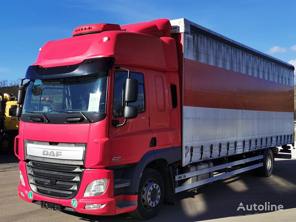 DAF CF 310 FA kamion sa klizna zavesa cerada