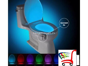 LED svetlo za WC šolju sa senzorom/8 boja - LED svetlo za WC šolju sa senzorom/8 boja