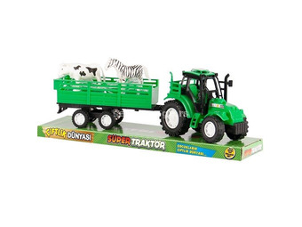 Igračka Traktor set sa prikolicom 407296T