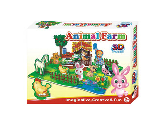 Igračka 3D Puzzle Animal Farm 01-531000