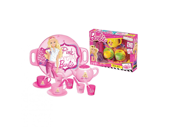 Dede Dečiji set za čaj sa poslužavnikom Barbie 015102
