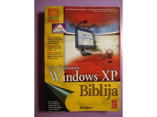 Windows XP Biblija, izdavač: Mikro Knjiga