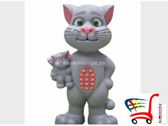 Macak Tom sa bebom - Macak koji prica - Talking Tom - Macak Tom sa bebom - Macak koji prica - Tal...