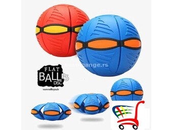 Frizbi i lopta 2u1 Phlat ball - Frizbi i lopta 2u1 Phlat ball