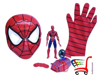 Spiderman set+maska - Spiderman set+maska