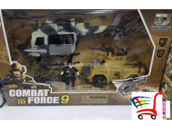 Combat force- Operacija Oluja- Set za decu - Combat force- Operacija Oluja- Set za decu