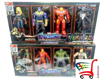 Avengers set 4 u 1 sa svetlosnim efektom - Avengers set 4 u 1 sa svetlosnim efektom