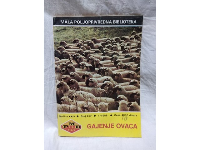 Gajenje ovaca - Vitomir Kostić Rade Radov