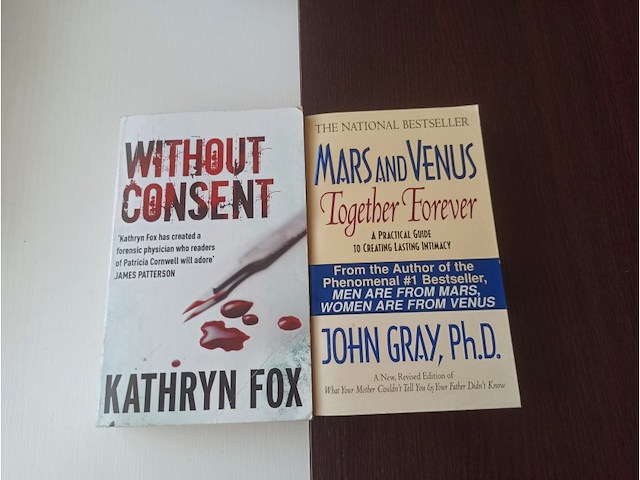 2 knjige na engleskom