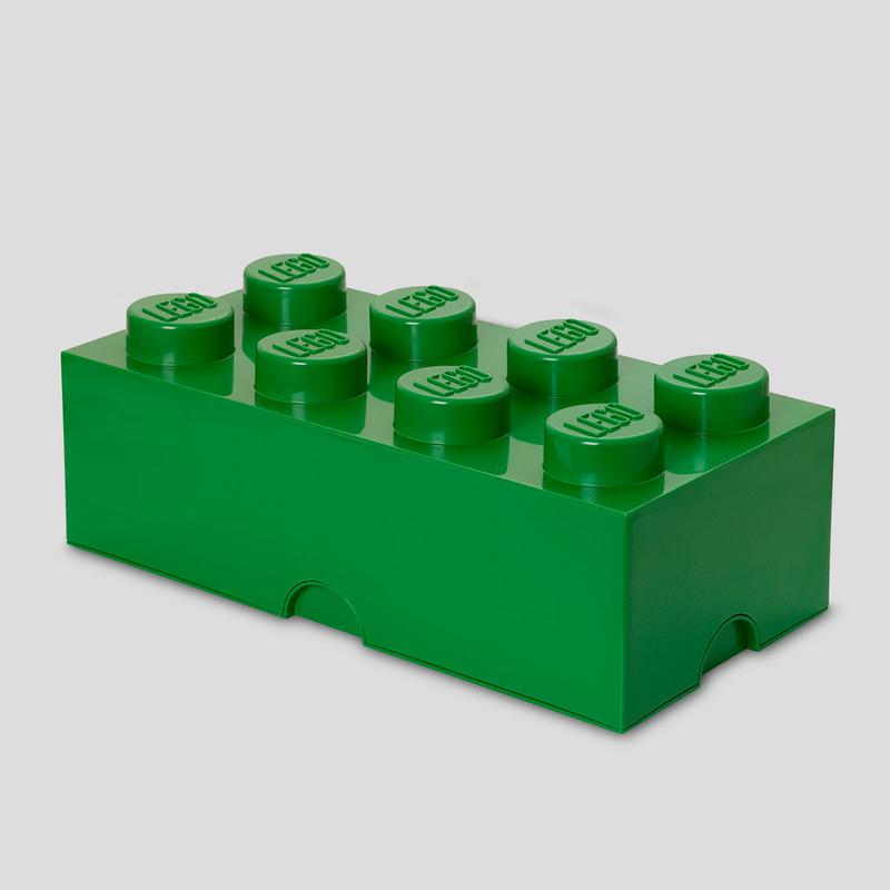 LEGO kutija za odlaganje (8): Tamno zelena