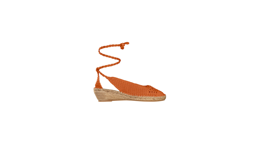 Heklane espadrile | Orange