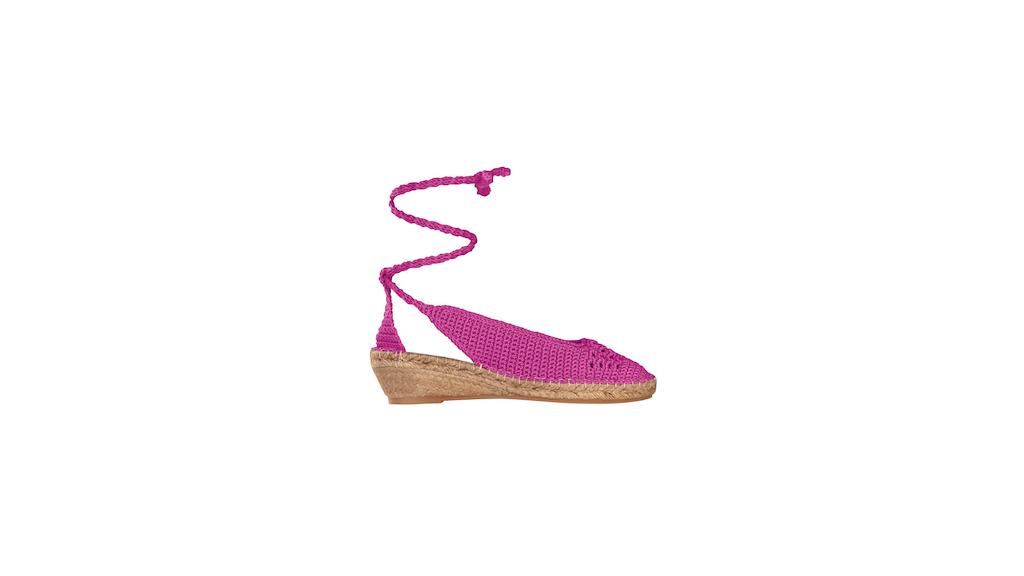 Heklane espadrile | French Pink