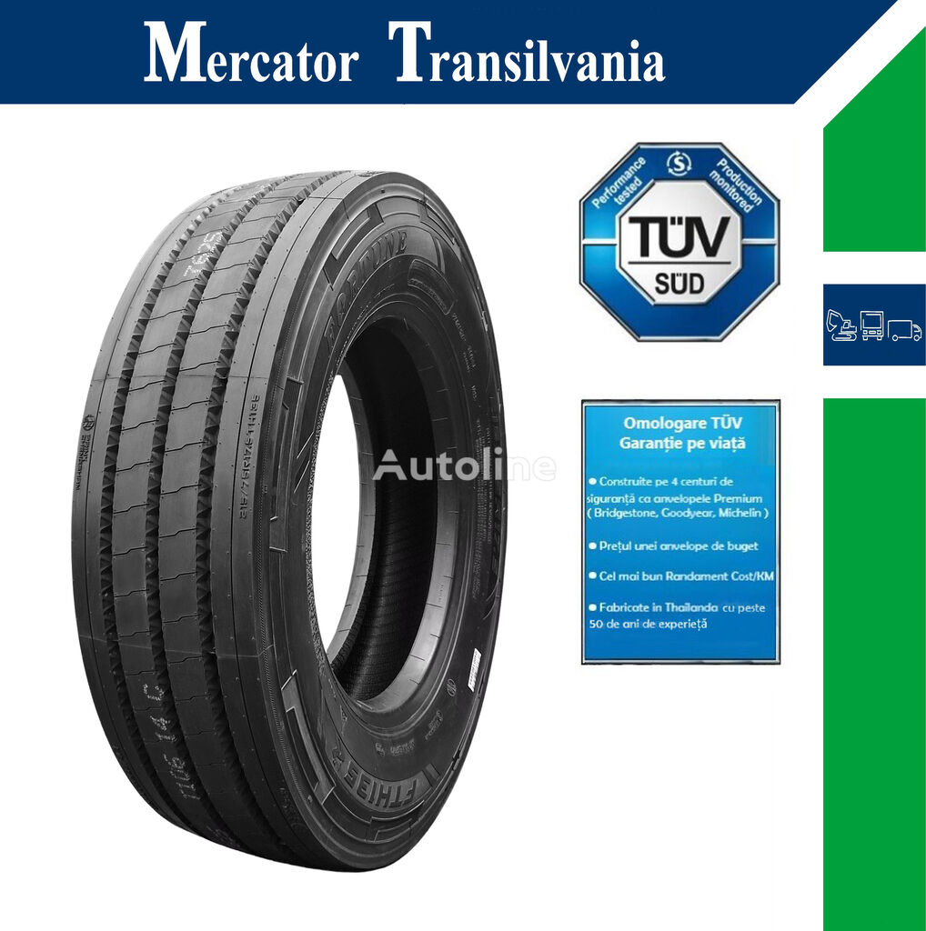 Nova Fortune 215/75 R17.5 FTH135 18PR, TÜV certificate, Lifetime Warranty guma za kamione