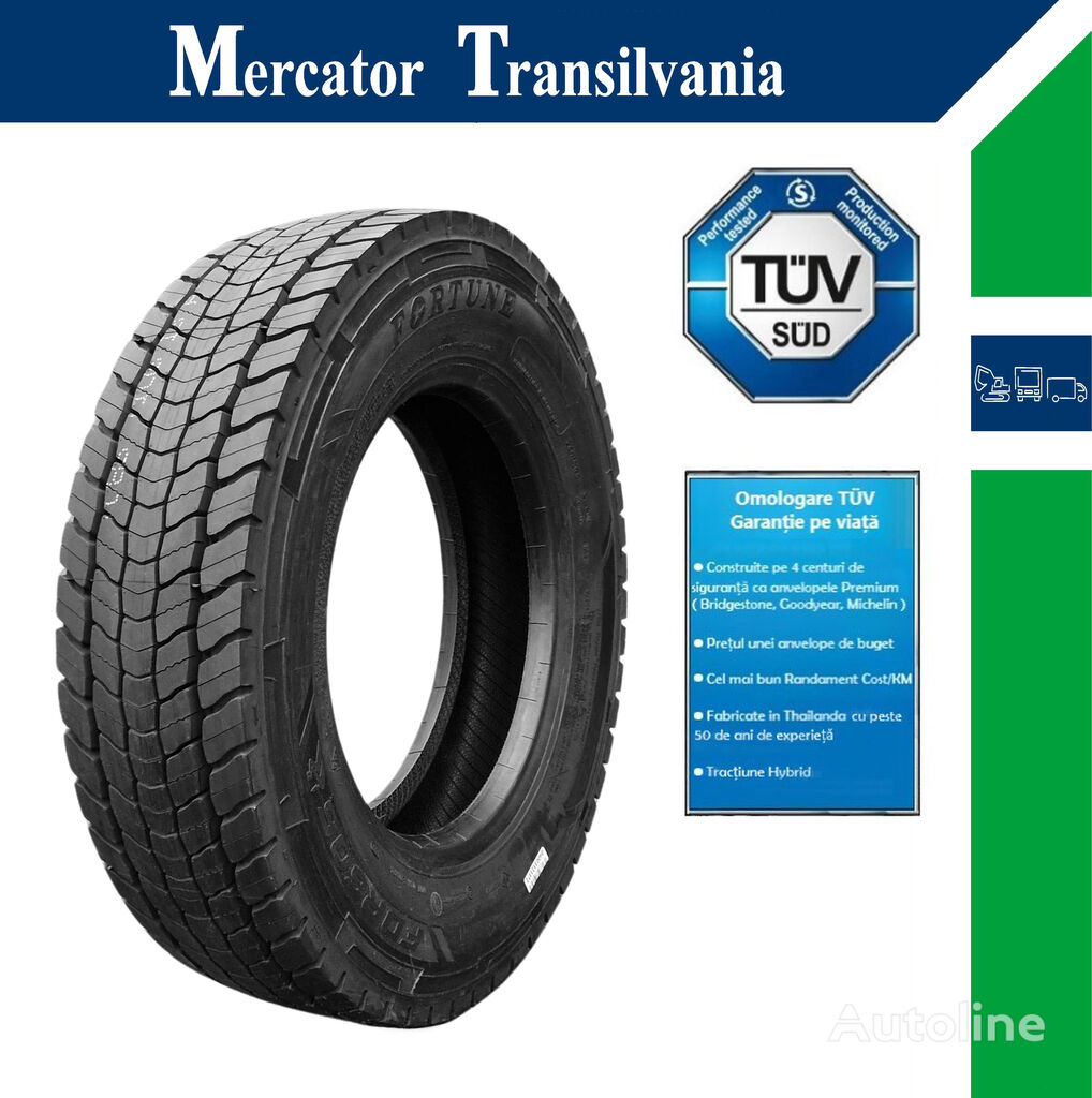 Nova Fortune 235/75 R17.5 Hybrid FDR 606, TÜV certificate, Lifetime Warranty guma za kamione