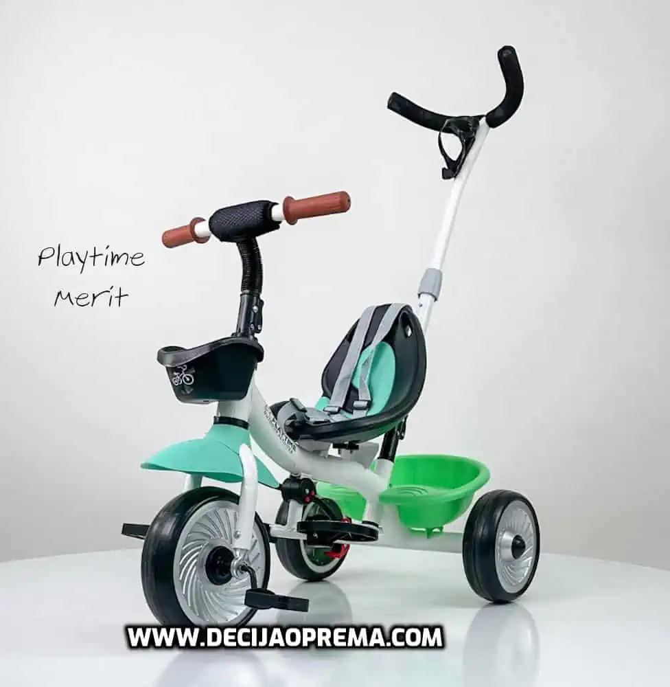 Tricikl za decu Playtime Merit Zeleni
