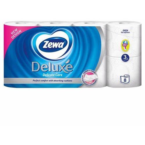 Zewa toalet papir troslojni Delux Delicate care 8/1