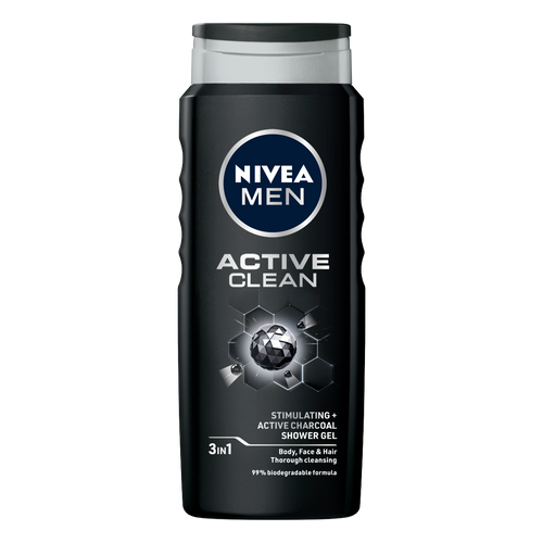 NIVEA Men Active Clean gel za tuširanje 500ml