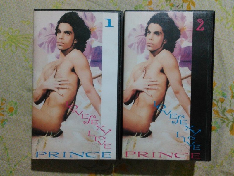 Prince, Lovesexy Live 1 i 2, VHS