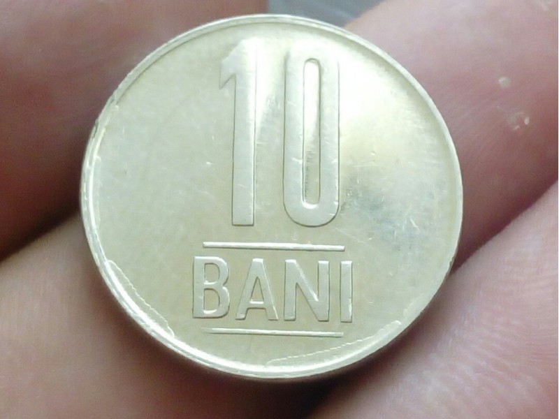 Rumunija, 10 bani 2011