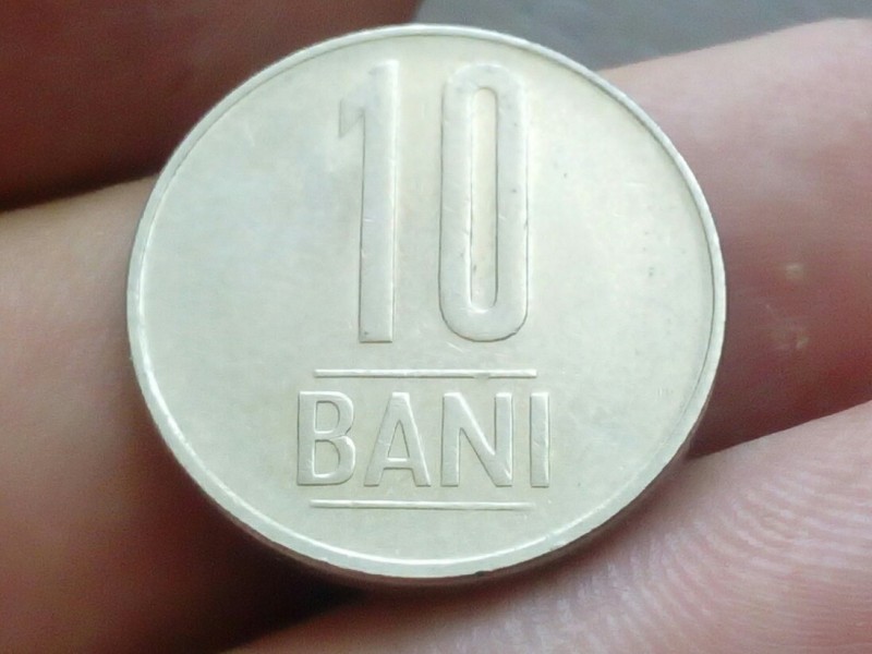 Rumunija, 10 bani 2015